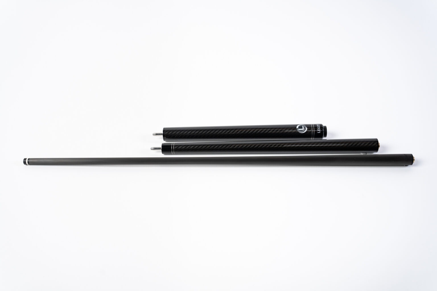 Carbon Fiber Break/Jump Cue - Charcoal Gray - Legit Cues