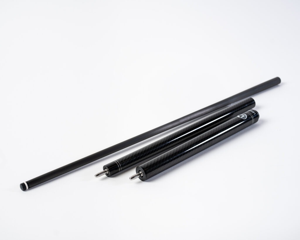 Carbon Fiber Break/Jump Cue - Charcoal Gray - Legit Cues