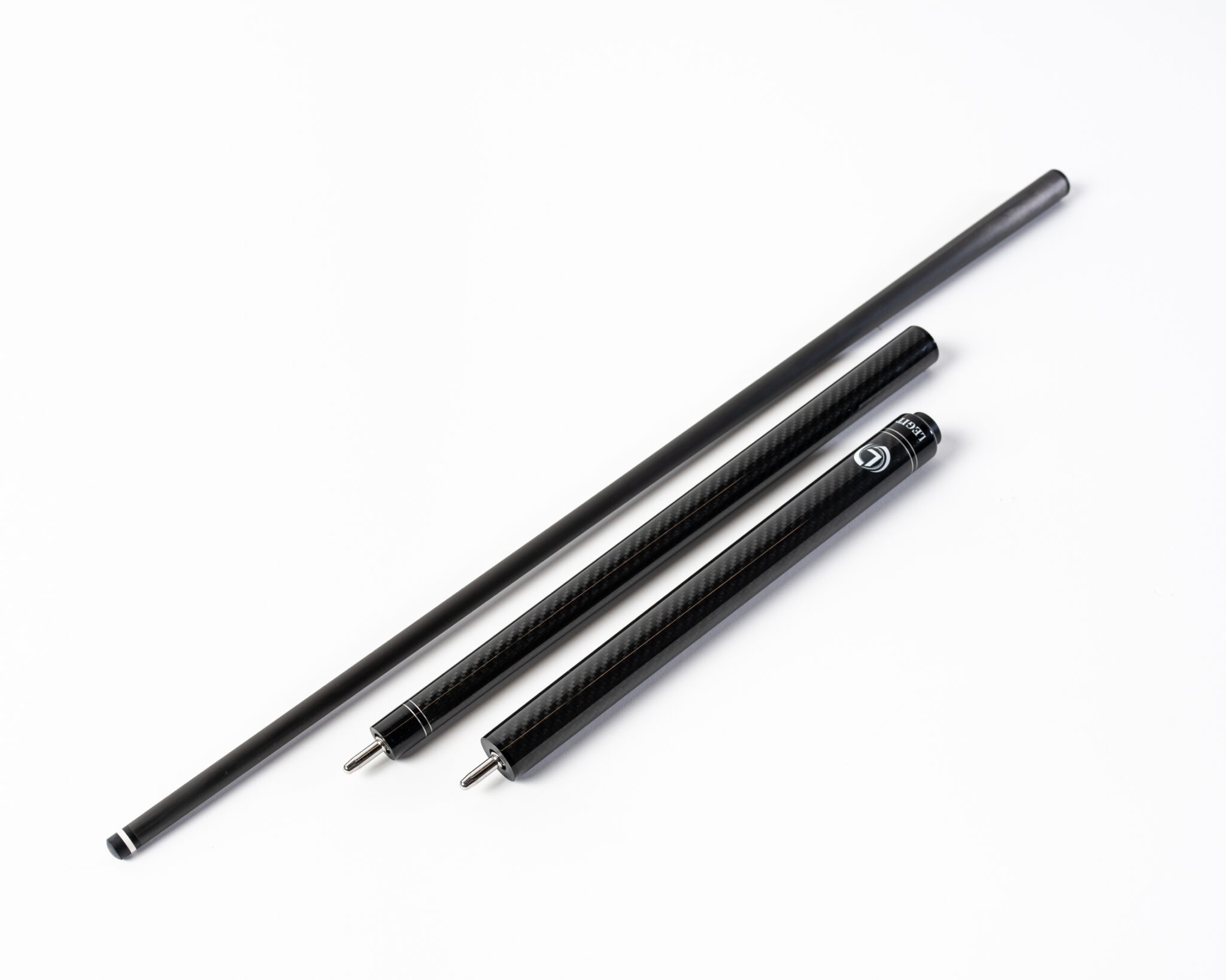 Carbon Fiber Break/Jump Cue - Charcoal Gray - Legit Cues